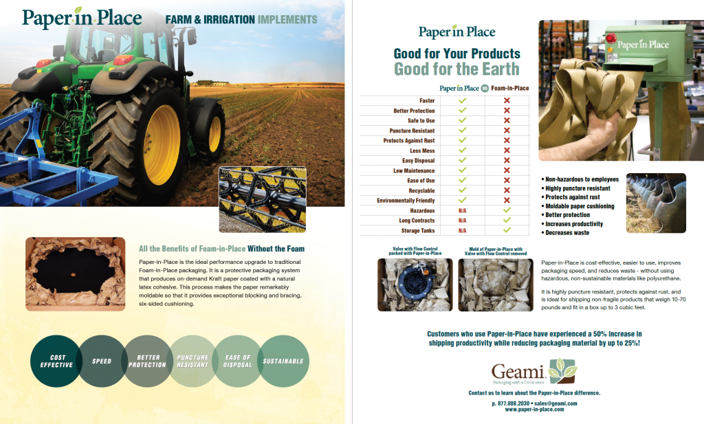 Geami – Paper in Place Farm & Irrigation Implements - Gotham Industrial ...